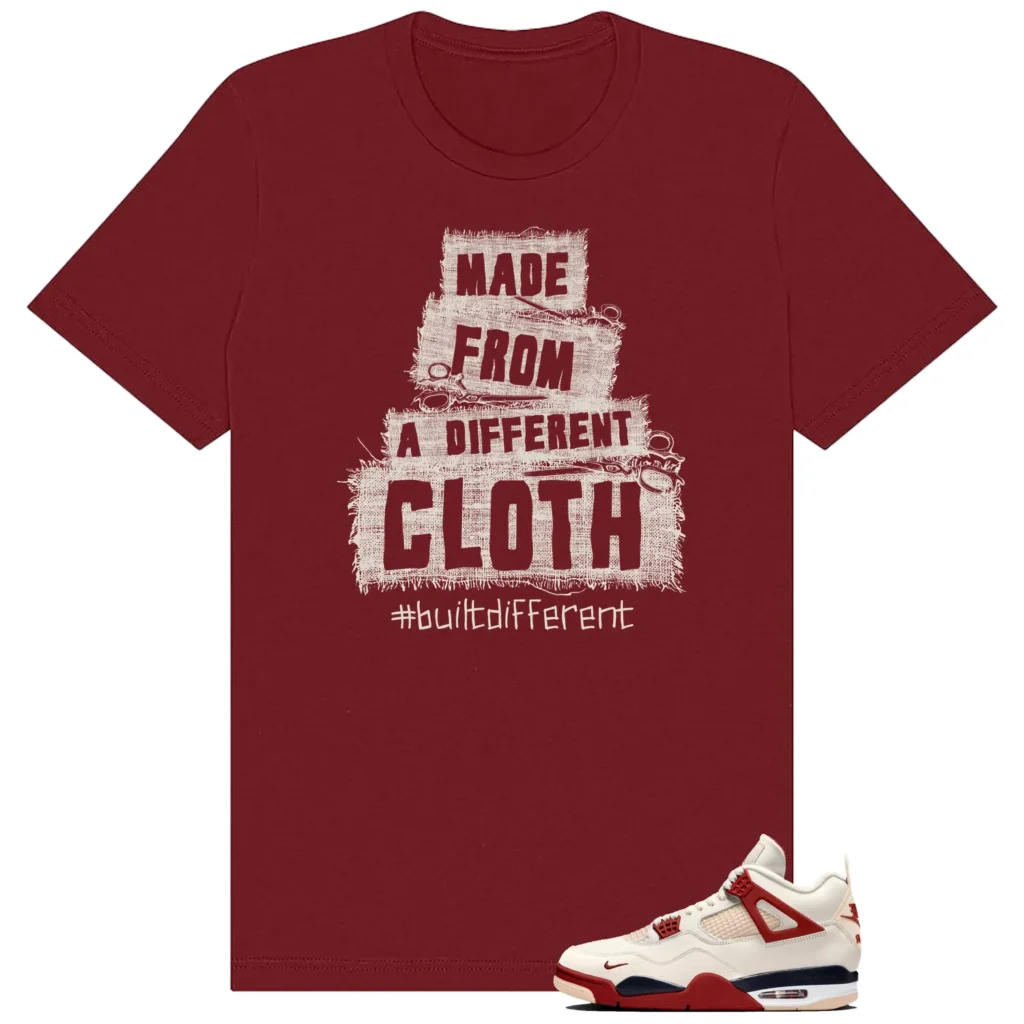 Built Different Shirt to Match Nigel Sylvester Air Jordan 4 Brick After ...